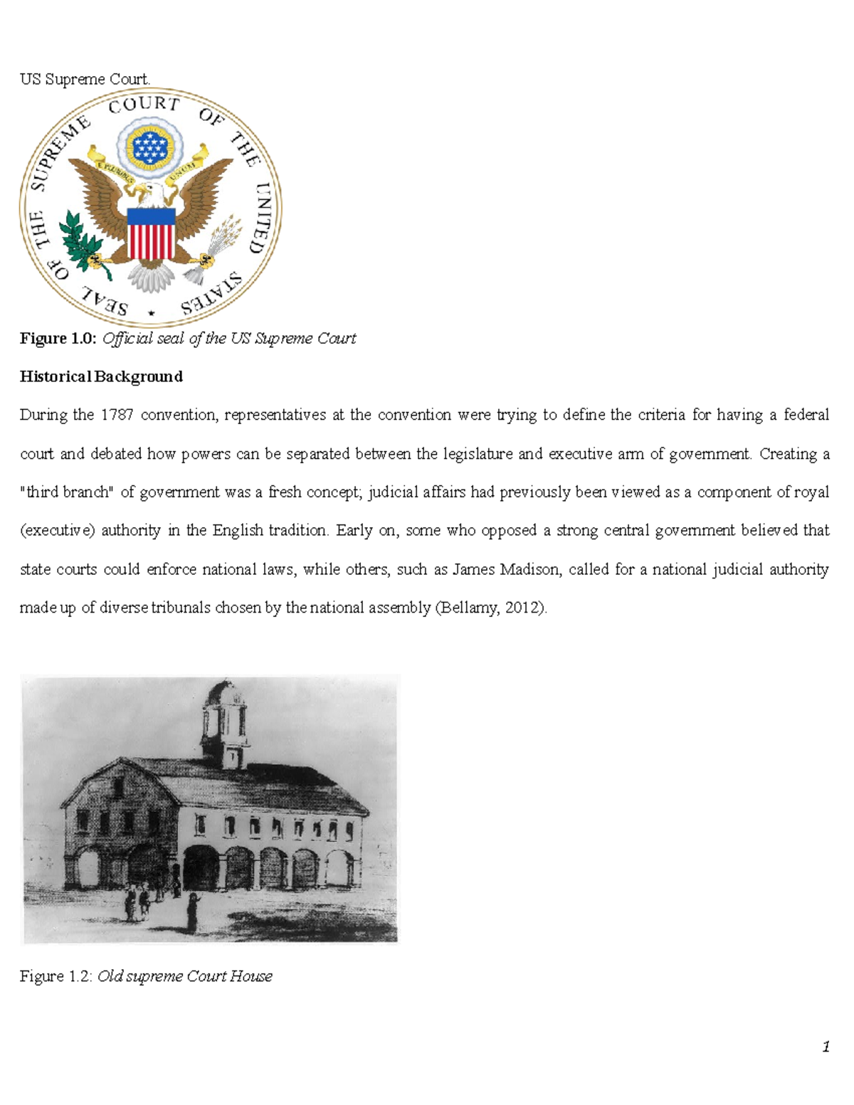 US Supreme Court Final - speech - US Supreme Court. Figure 1: Official ...