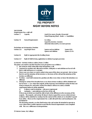 FE 1 REAL Property 2021 - FE 1 exam REAL PROPERTY The nature of Land ...