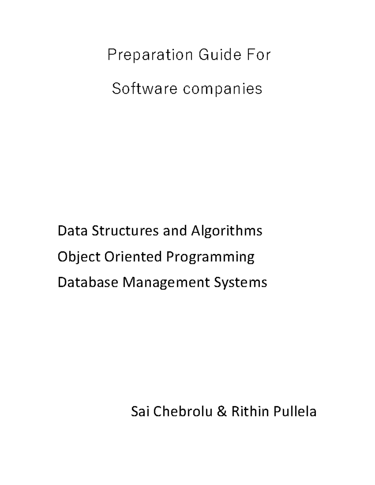 5 6260529052898035079-1 - Preparation Guide For Software companies Data ...