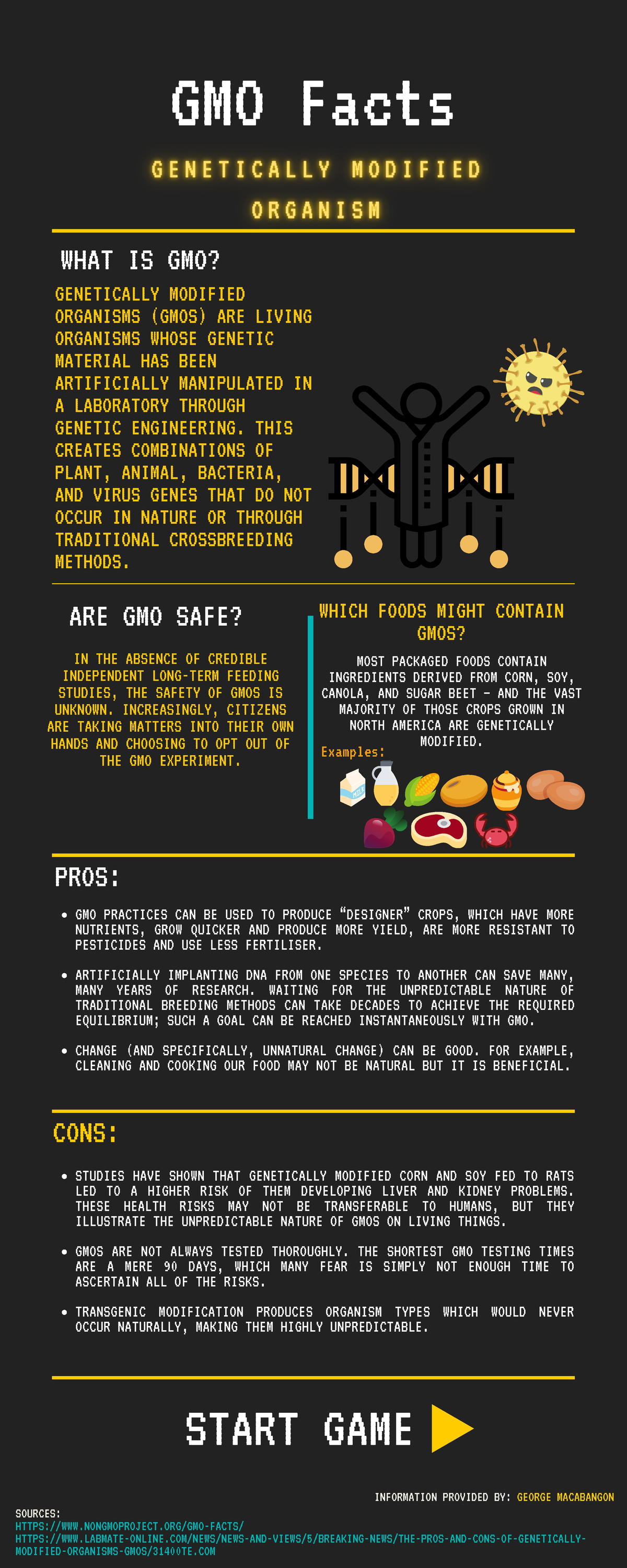 GMO FACT infographics - CONS: GMO Facts GENETICALLY MODIFIED ORGANISMS (GMOS) ARE LIVING ...