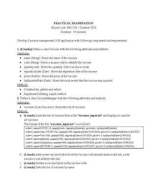 Lab 02 - một số bài tập tự luyện thêm - CSI104: Foundations Of Computer Science Duration: 90 ...