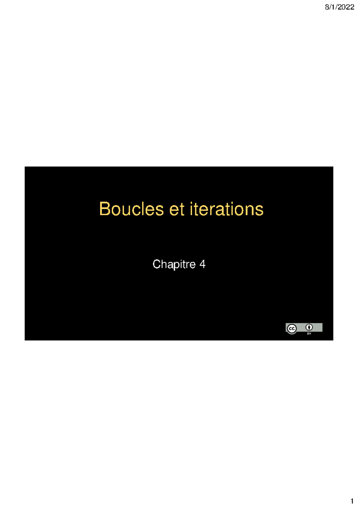 Pythonlearn-05-Iterations - Boucles et iterations Chapitre 4 Étapes ...