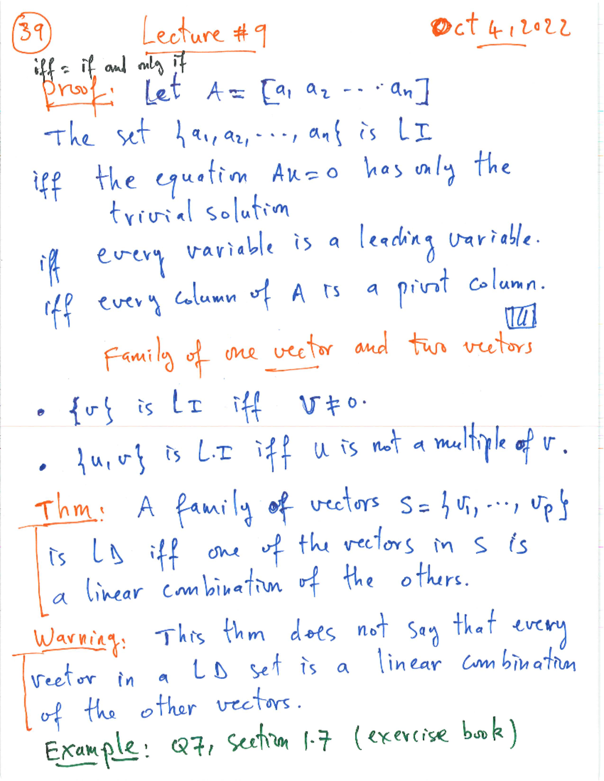221-Lecture Notes #9 W2022-T1 - MATH 221 - Studocu