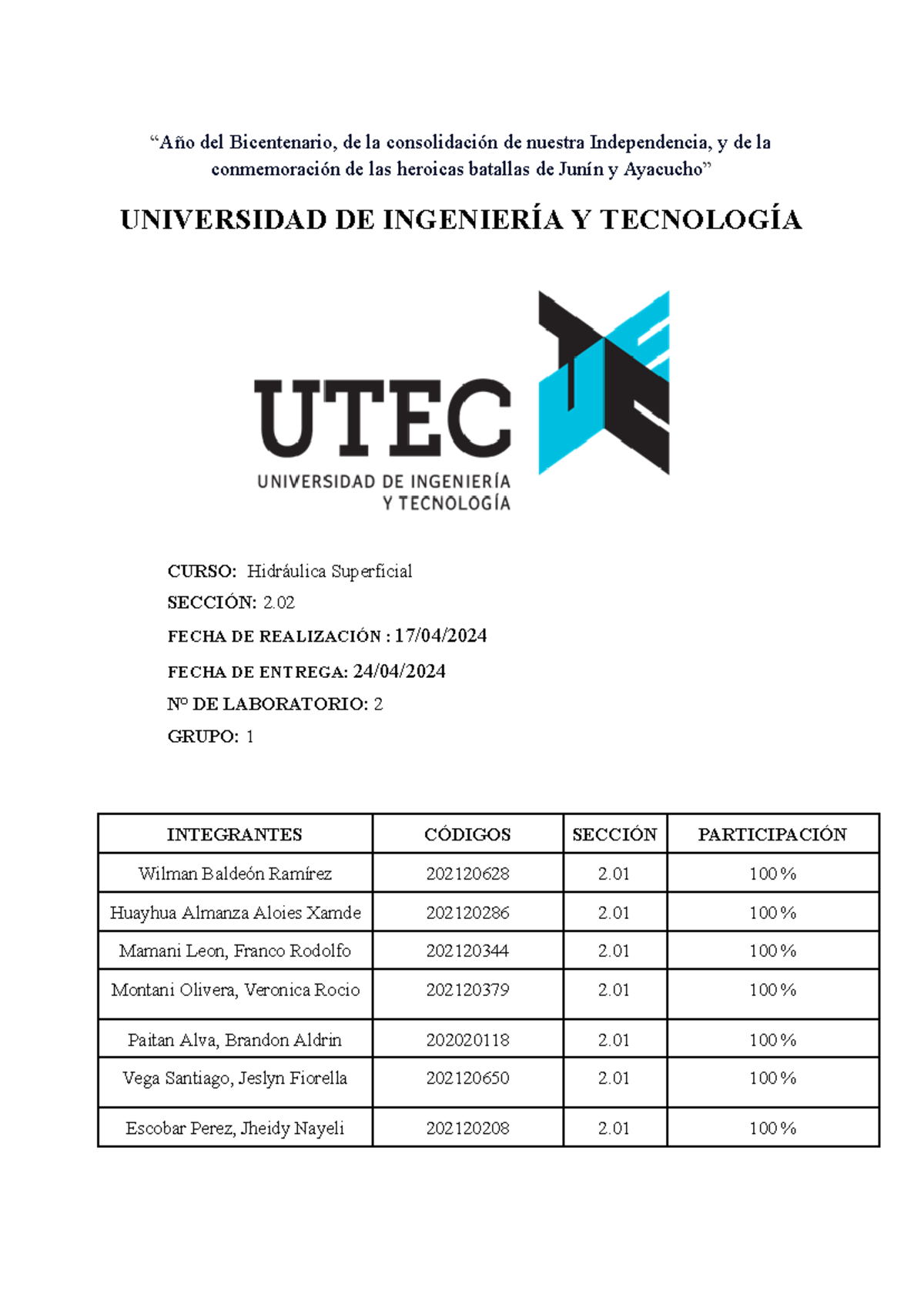 Representar el perfil de la velocidad en un canal efectuando la fórmula ...