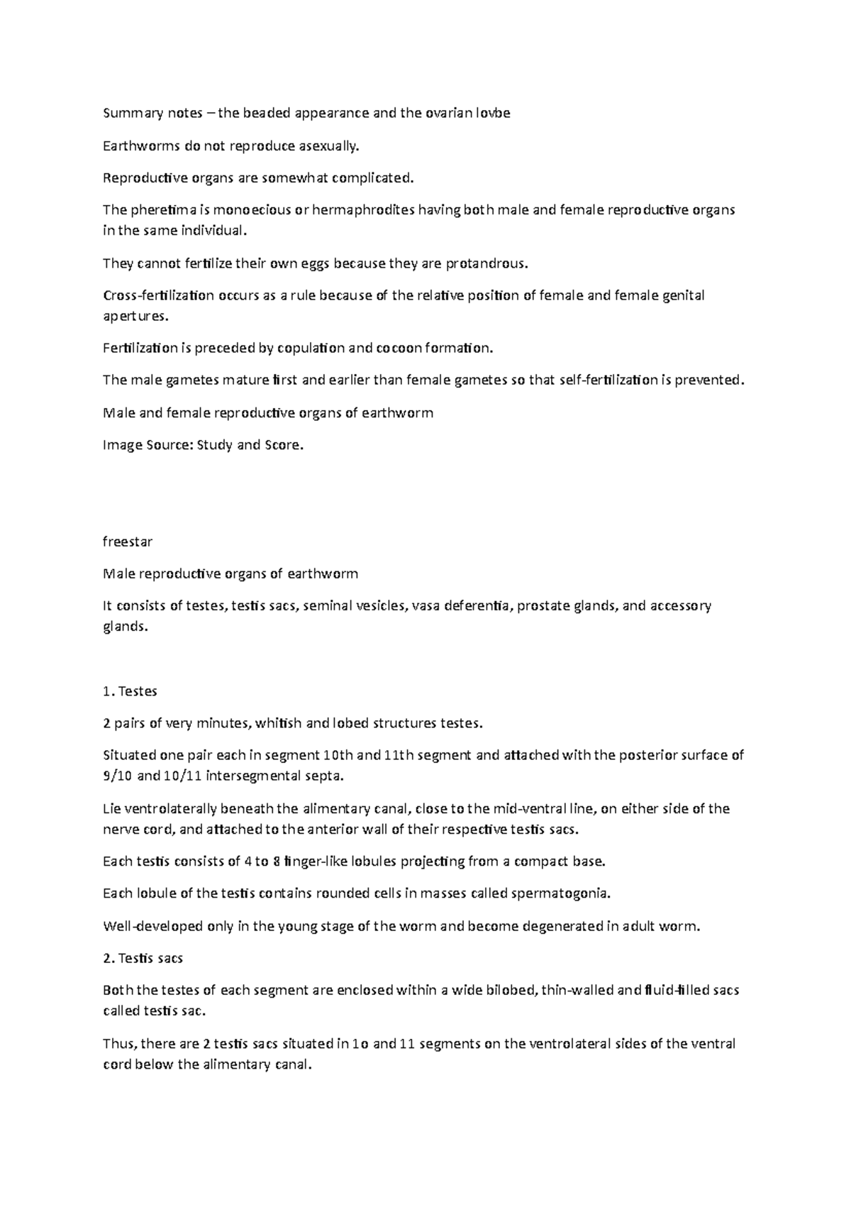 Summary notes – the beaded appearance and the ovarian lovbe - Studocu