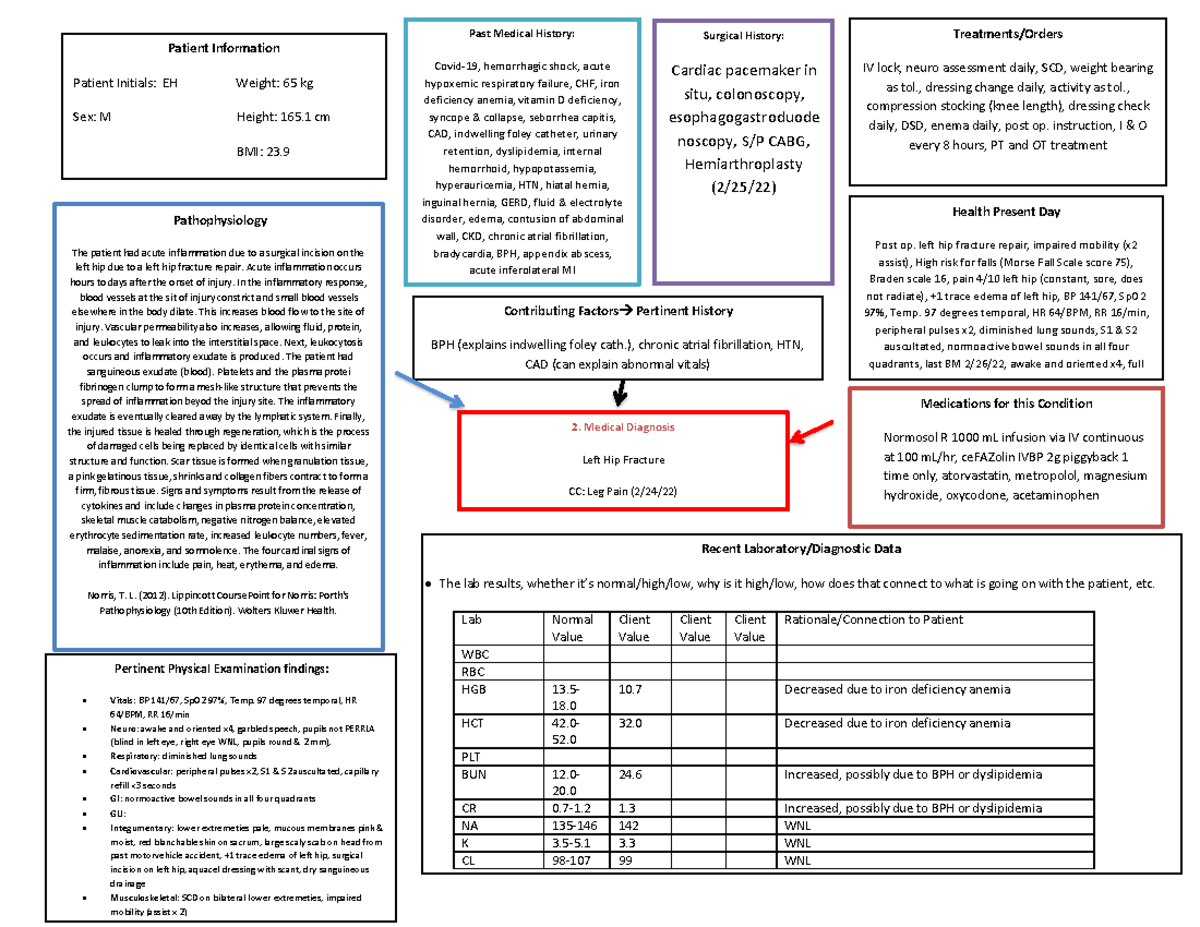 Clinical Packet-2 - Contributing Factors→ Pertinent History BPH ...