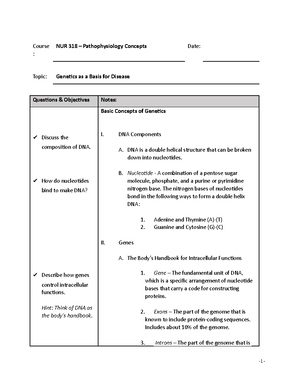 Notes 14 Mendel and the Gene Idea - Campbell: Biology Twelfth Edition ...
