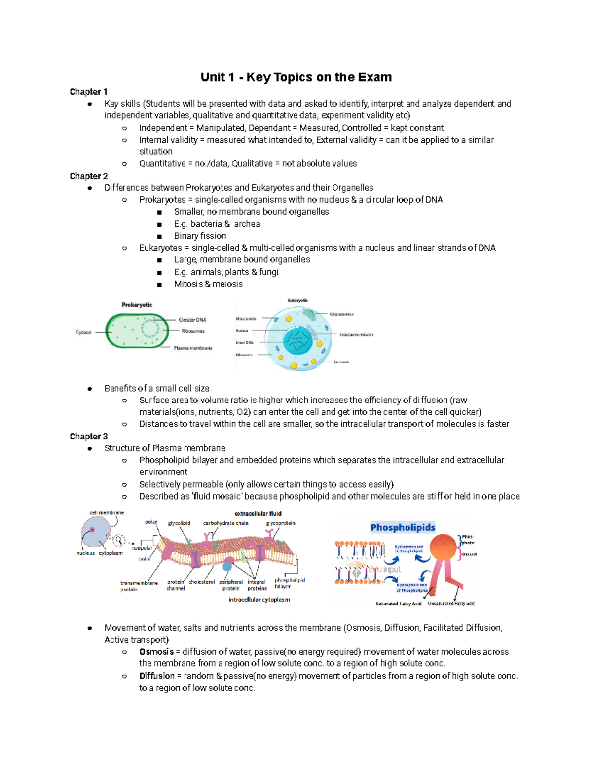 Exam Revision- Year 11 - english - Unit 1 - Key Topics on the Exam ...