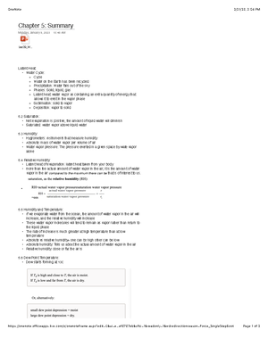 Chapter 2 Summary - OneNote 2:53 PM Chapter 2: Summary Monday, January 2, 2023 2:30 PM P L - Studocu