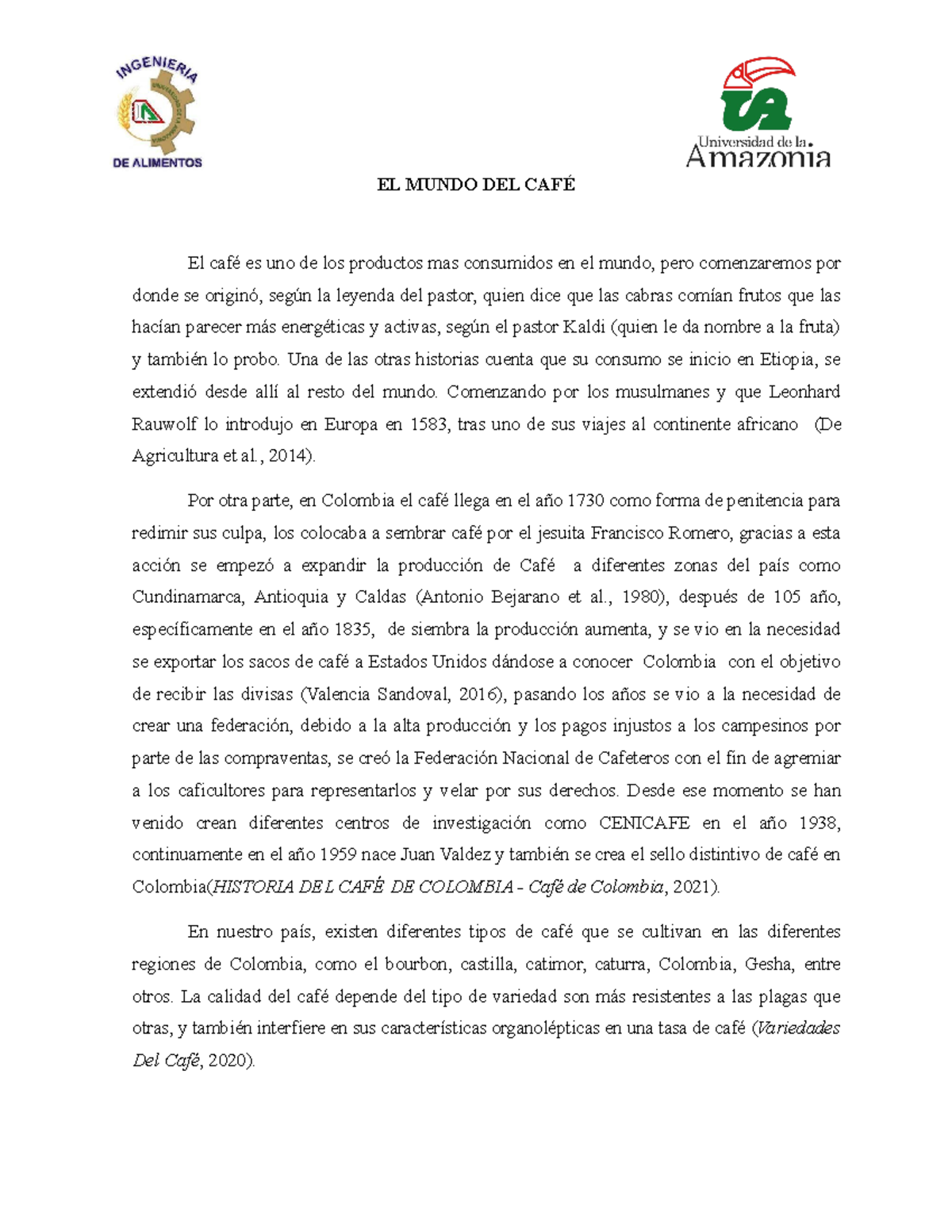 EL Mundo DEL CAFÉ - EL MUNDO DEL CAFÉ El café es uno de los productos ...