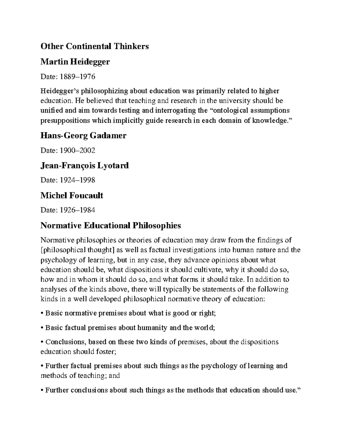 Theories of Education [6 Philosophy of Education ] part 4 - Other ...