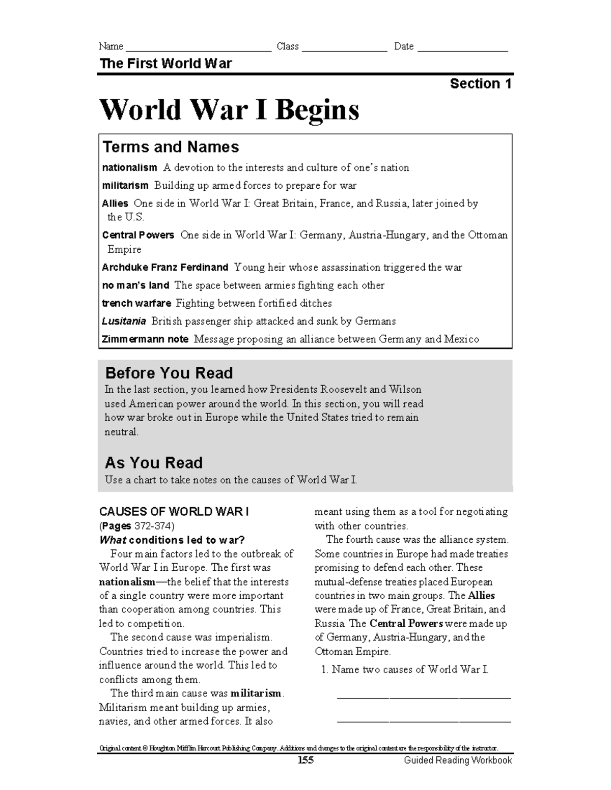 Annotated-The%20American%20Student%20Workbook%20%281%29 - The First ...