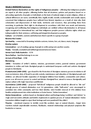 Week 1 Aboriginal and Torres Strait Islander terminology guide ...
