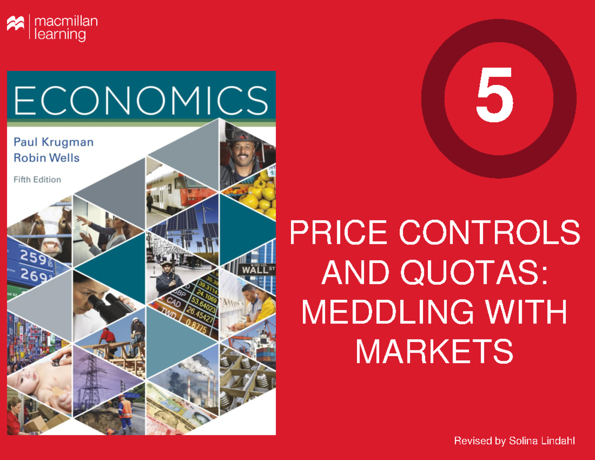 C5 Price Controls AND Quotas - 5 PRICE CONTROLS AND QUOTAS: MEDDLING ...