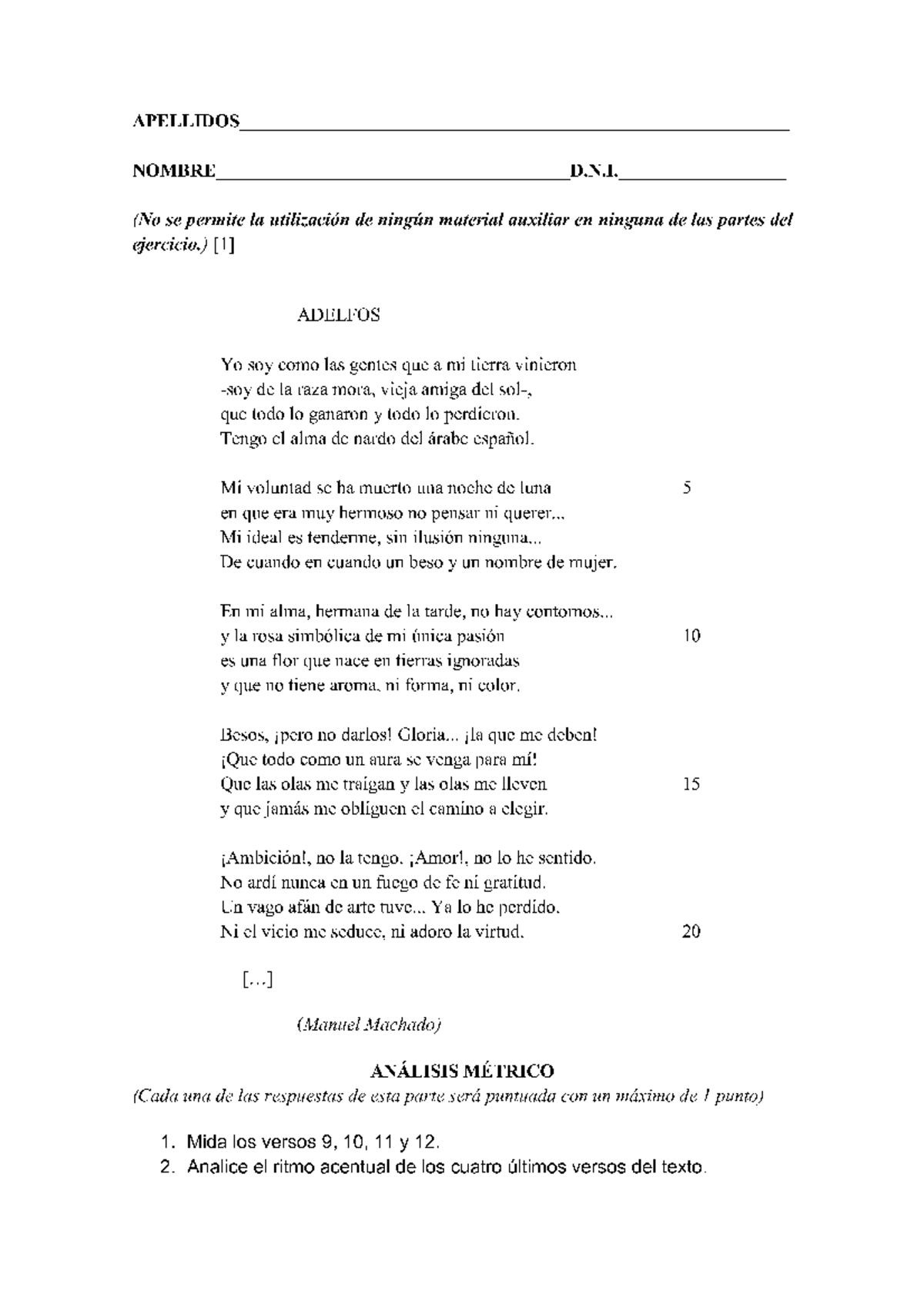 Examenes EMEE - Todos los examanes hasta el 2022 - Estilística y ...