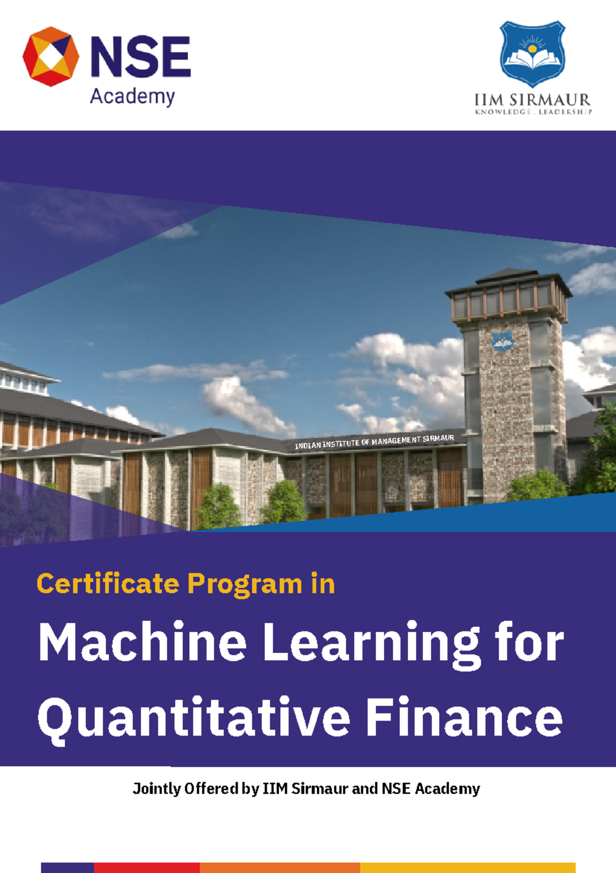 Machine learning - Certificate Program in Machine Learning for ...