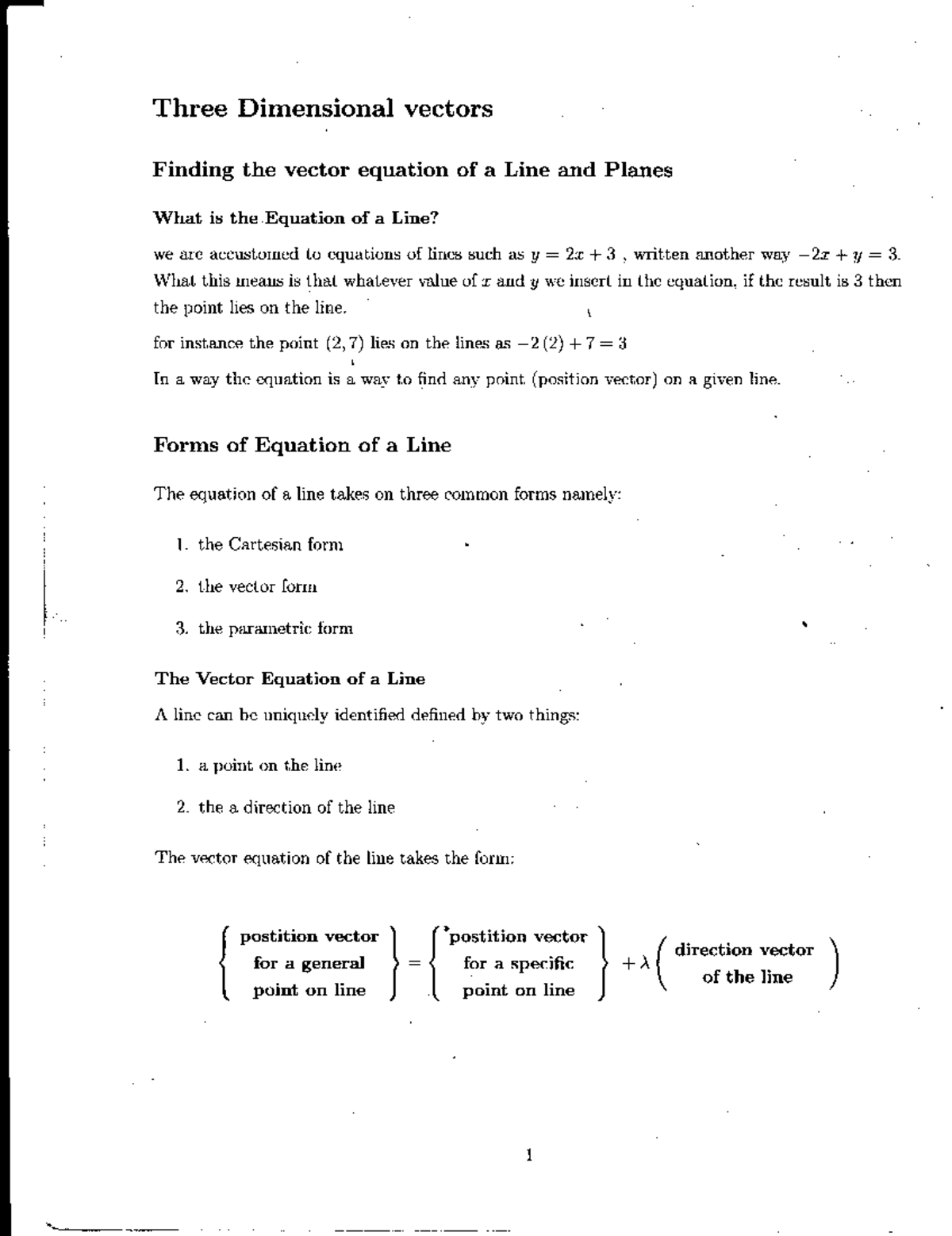 3 Dimensional vectors PDF - Simplex ADF - Math 121 - Studocu
