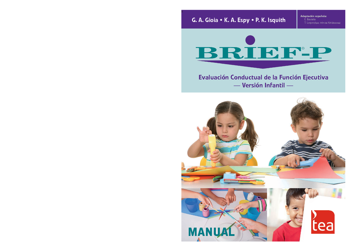 Brief-P resumen - Informacion relacionada con lel test Brief 2 ...