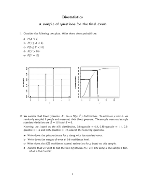 Biostatistics QUIZ Answers - BIOSTATISTICS QUIZ ANSWERS When you read scientific literature, do ...