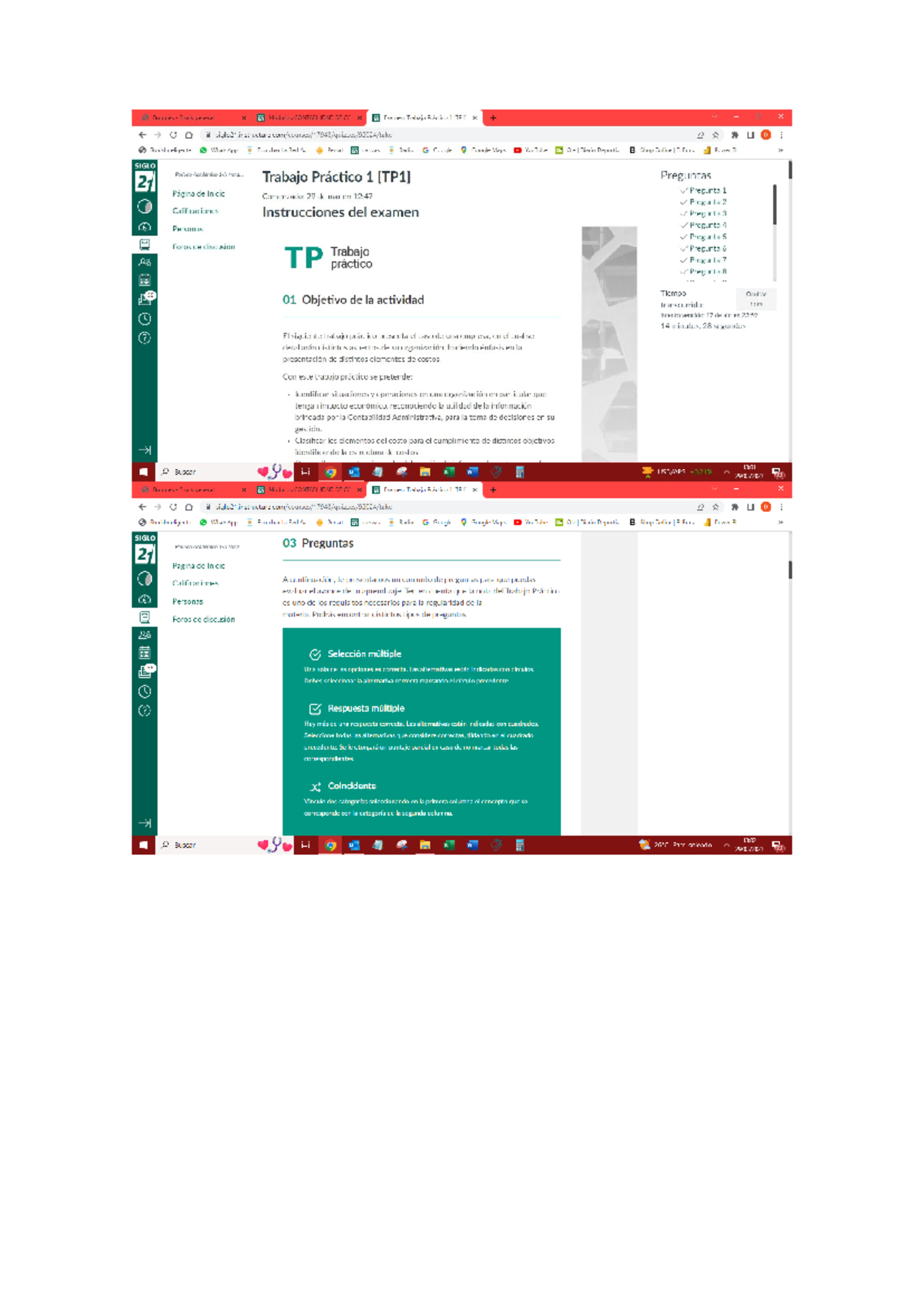 Contabilidad de costos tp1 aprobado - Studocu
