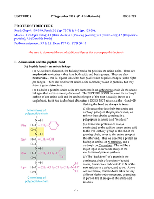 Biology Notes Part 3 - BIOL 23100 - Studocu