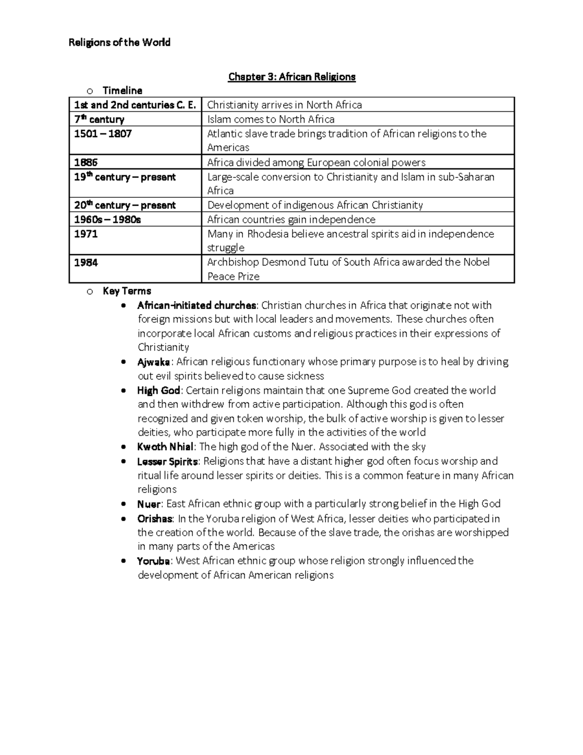 Religions of the World Chp 3 - Religions of the World Chapter 3 ...