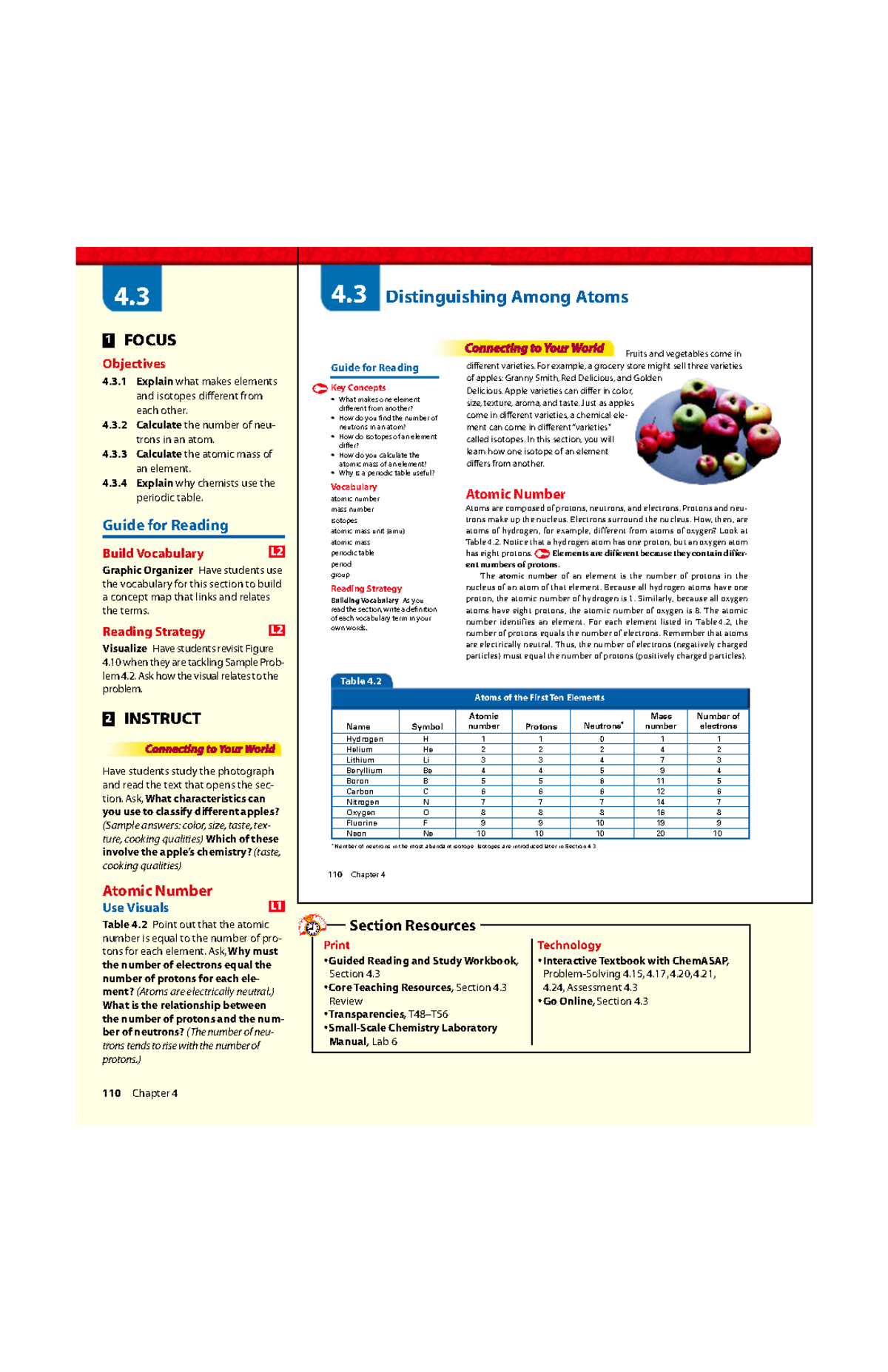 Chte43 - It is what it is - 110 Chapter 4 Print • Guided Reading and StudyWorkbook, Section 4 ...
