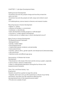 Ch6-Activity Worksheet - PSYC 201, Life Span Development NAME ...