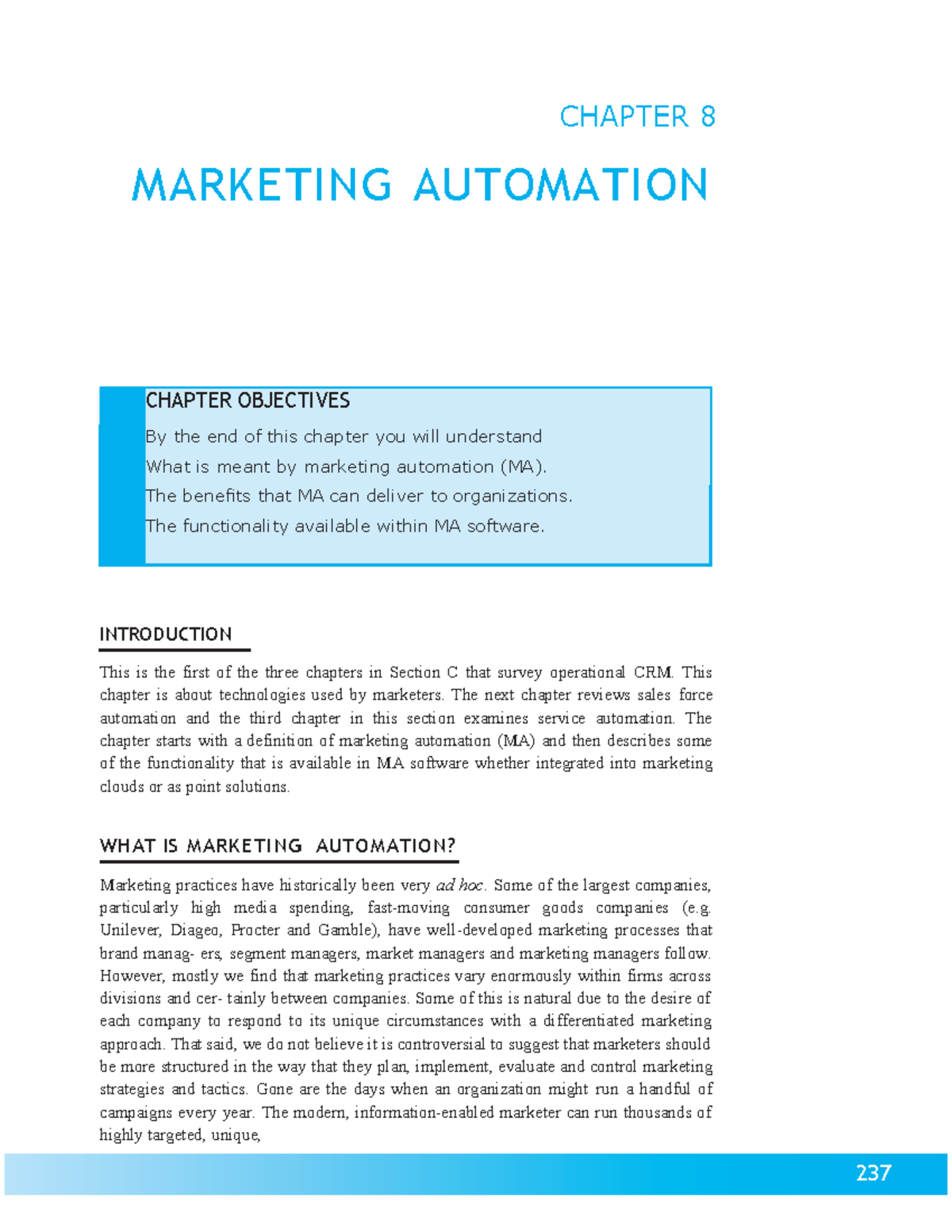 File Cut Chapter 8 Marketing Automation Introduction This Is