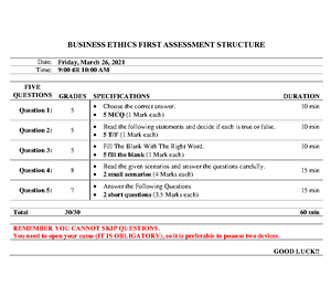 Bassel Shahadeh (cor) - Assignment giving to third year student banking ...