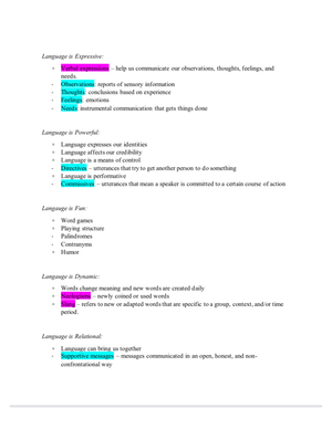 MMS Speech Outline Sample Random Acts of Kindness 1 - Prof. B. Stark ...