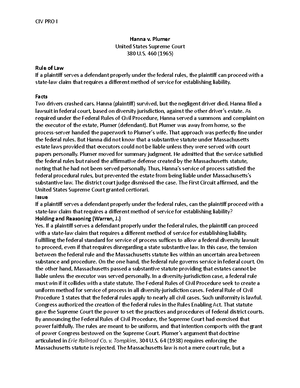 Week 1 Hess v. Pawloski - class notes - Facts of the case What happened ...