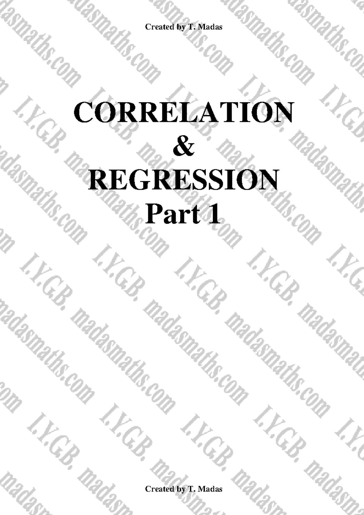 Correlation And Regression Correlation And Regression Part 1 Question 1 The Annual Car