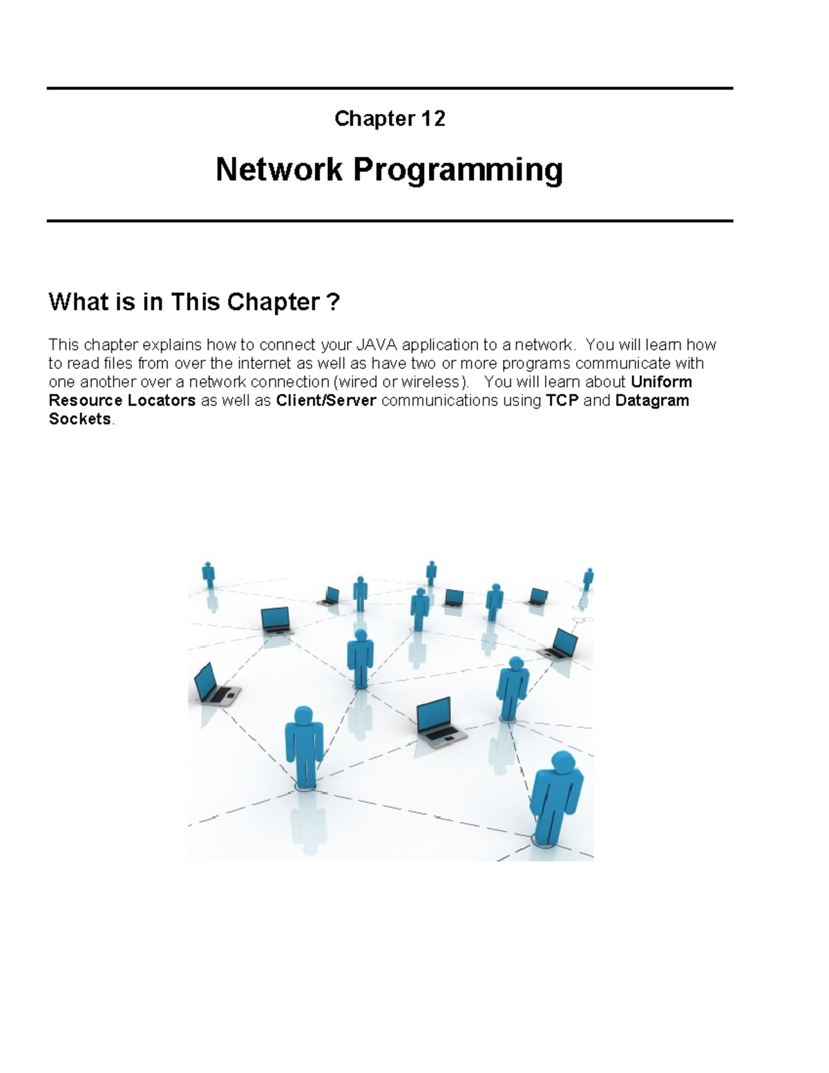 COMP1406 Ch12 Network Programming - Computer Network - TU - Studocu
