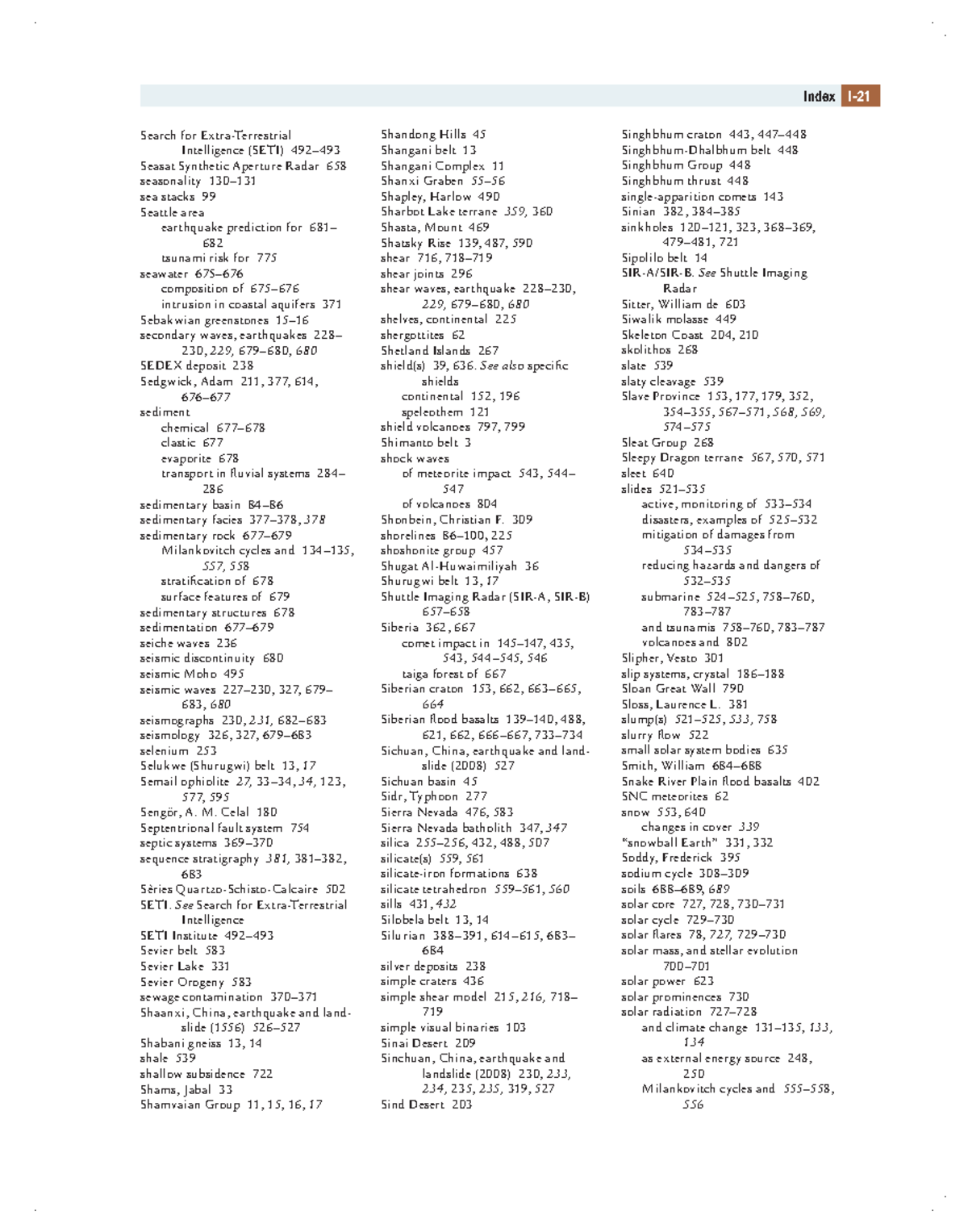 Encyclopedia of Earth and Space Science (Science Encyclopedia ...