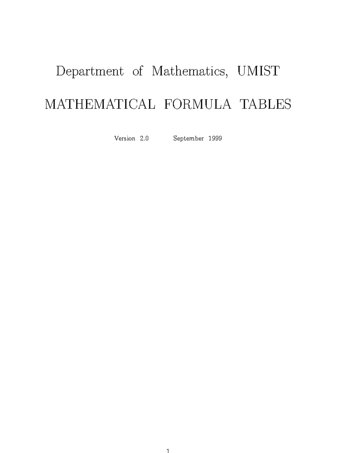 Formtab 3 - LECTURE NOTES FOR C.E STUDENTS - Department of Mathematics ...