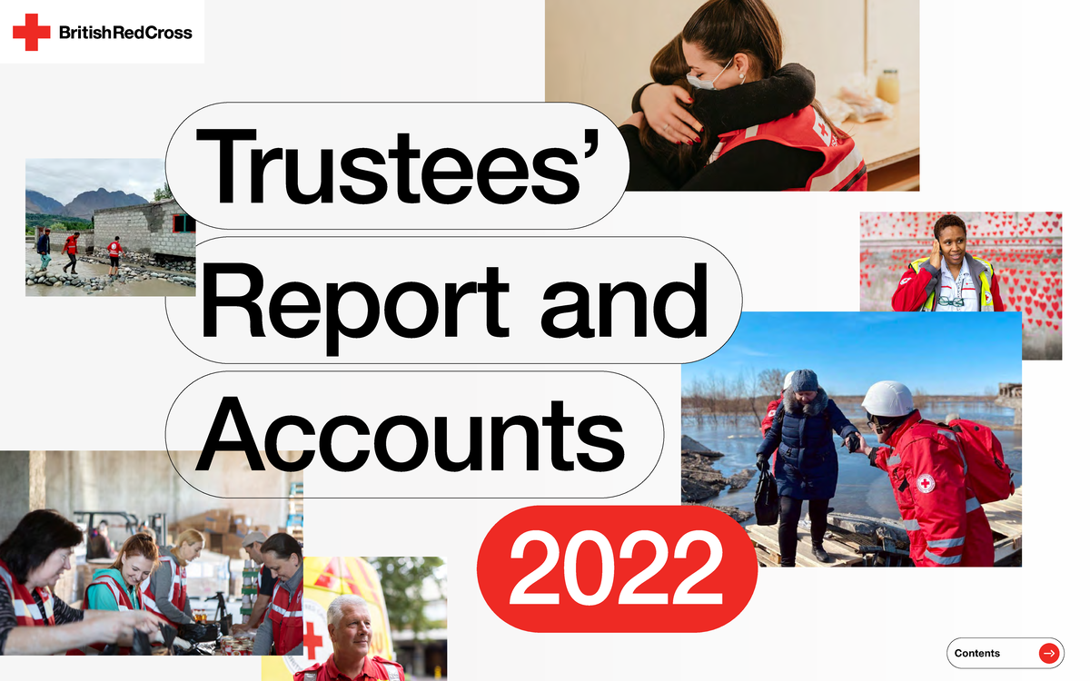 British red cross trustees report and accounts 2022 - Accounts 2022 ...