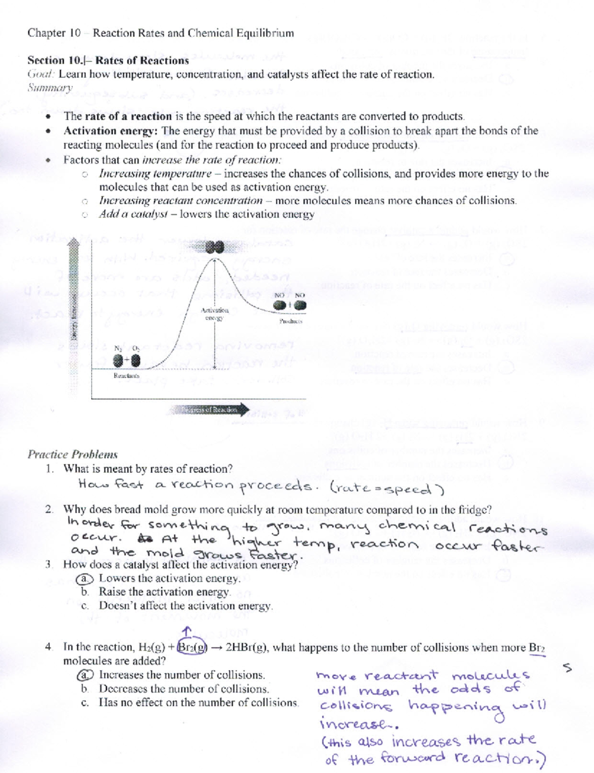Chem review for Hess Law - Studocu