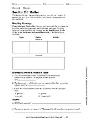 Atomic structure forces - Atomic Structure and Forces Activity ...