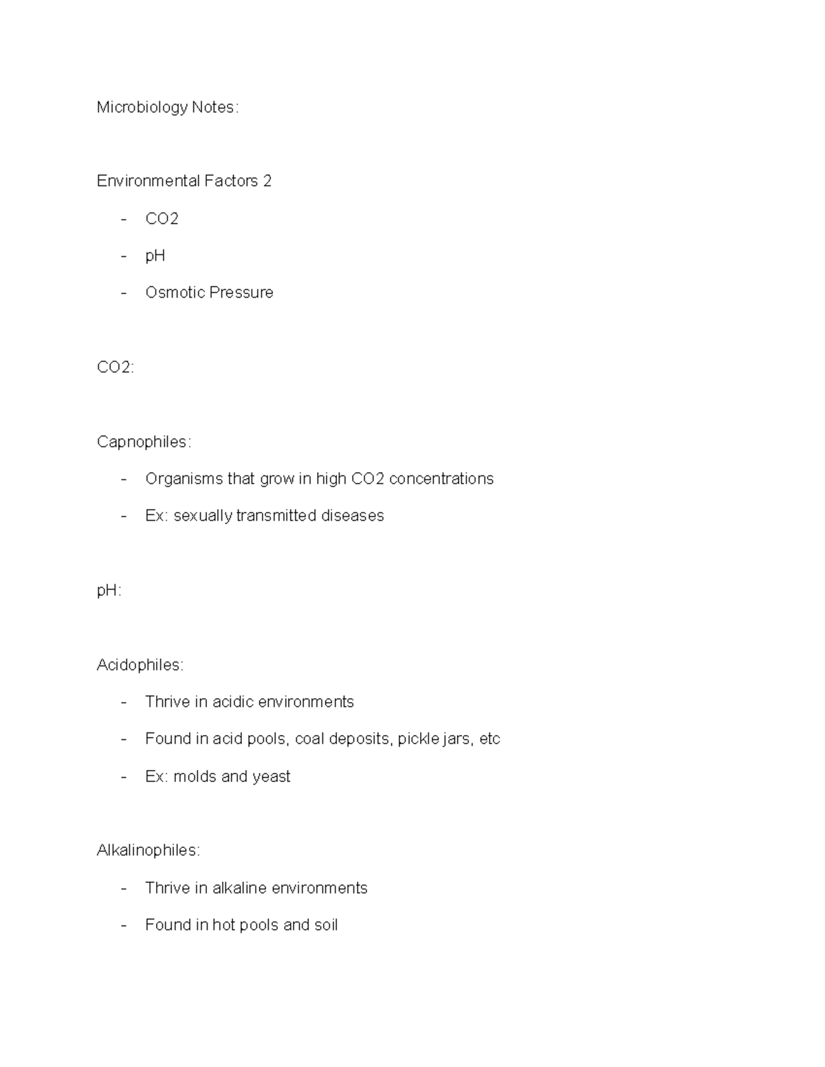 Microbiology Notes environmental factors 2 - Microbiology Notes ...
