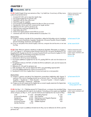 Example ~BA - Exercise - Accounting - Studocu