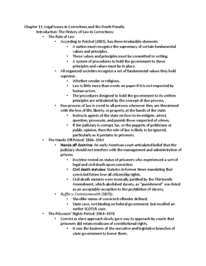 Corrections Notes Chapter 2 - Chapter 2: Early Corrections: From ...