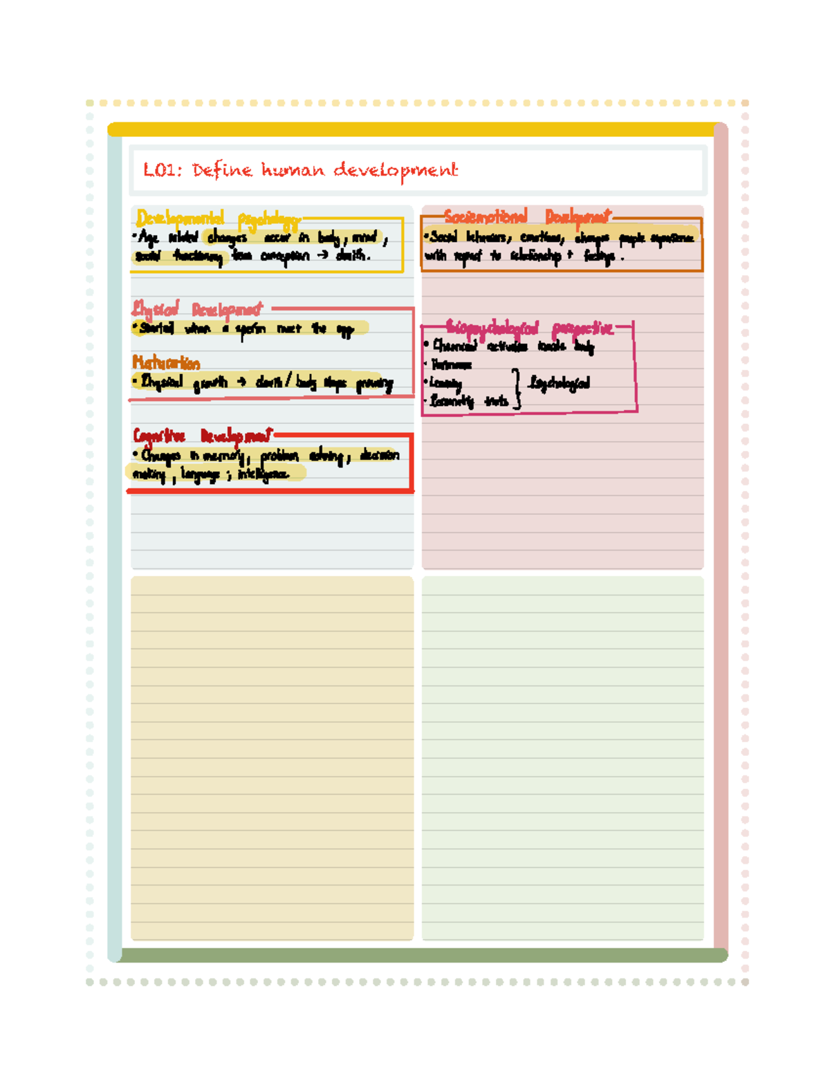 Chapter 9 Human Development - Developmental psychology Sociemotional Development Social ...