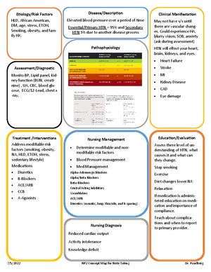 Major depressive disorder concept map - Nursing Process 2 Client ...