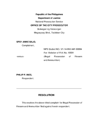 8 - NOTES - Republic of the Philippines SUPREME COURT Manila EN BANC G ...