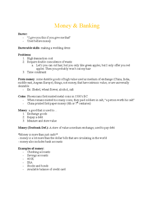 First week notes - Overall Notes: Need to find a way to see my credit ...