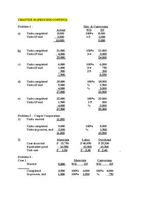 Chapter 4 - COSTCON - Cost Accounting and Control - BatStateU - Studocu