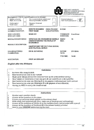WVES 222 - Semester Test Memo - WVES Semester Test 1 2022 Question 1 ...