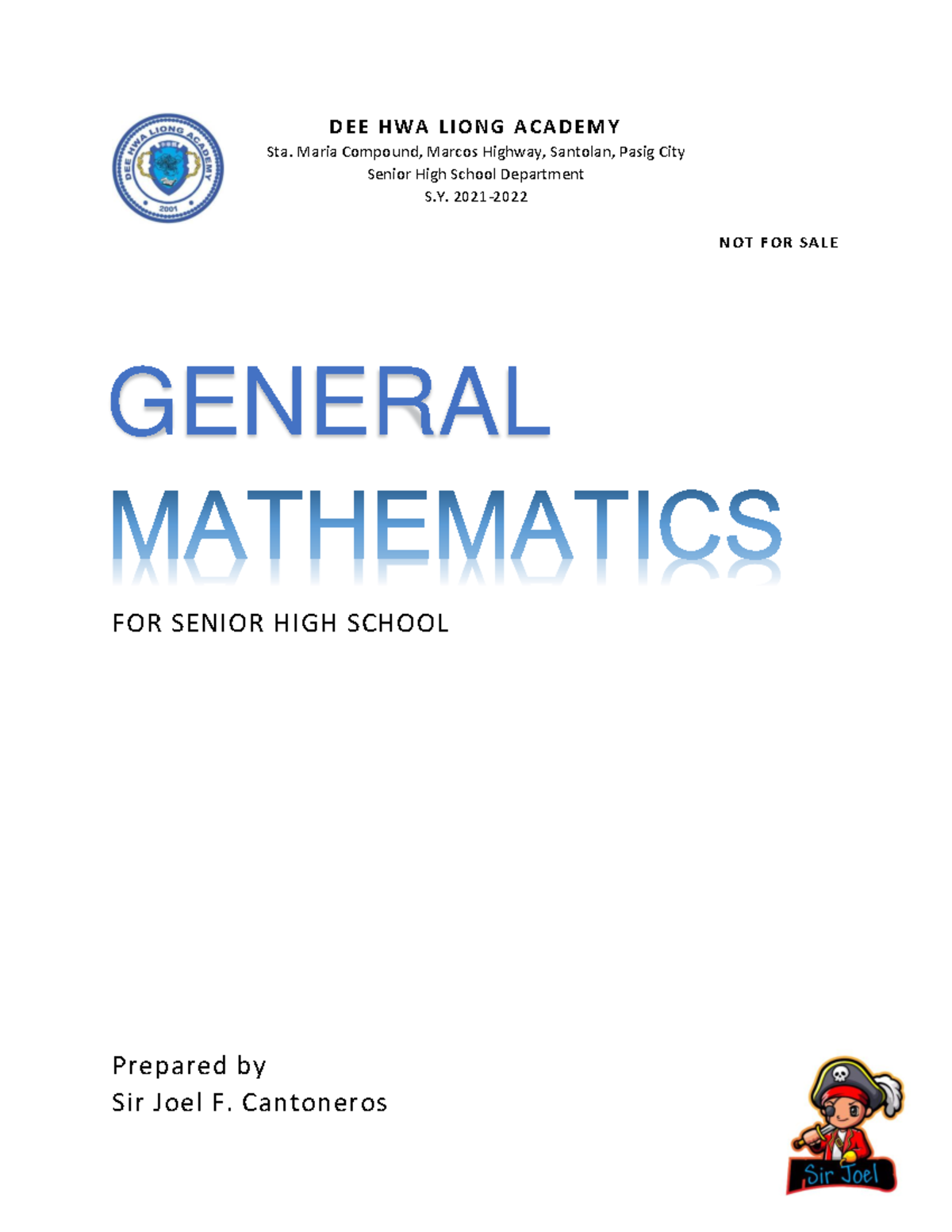 General Mathematics Period 4 Module - D EE HWA LI ONG A CAD E MY Sta ...