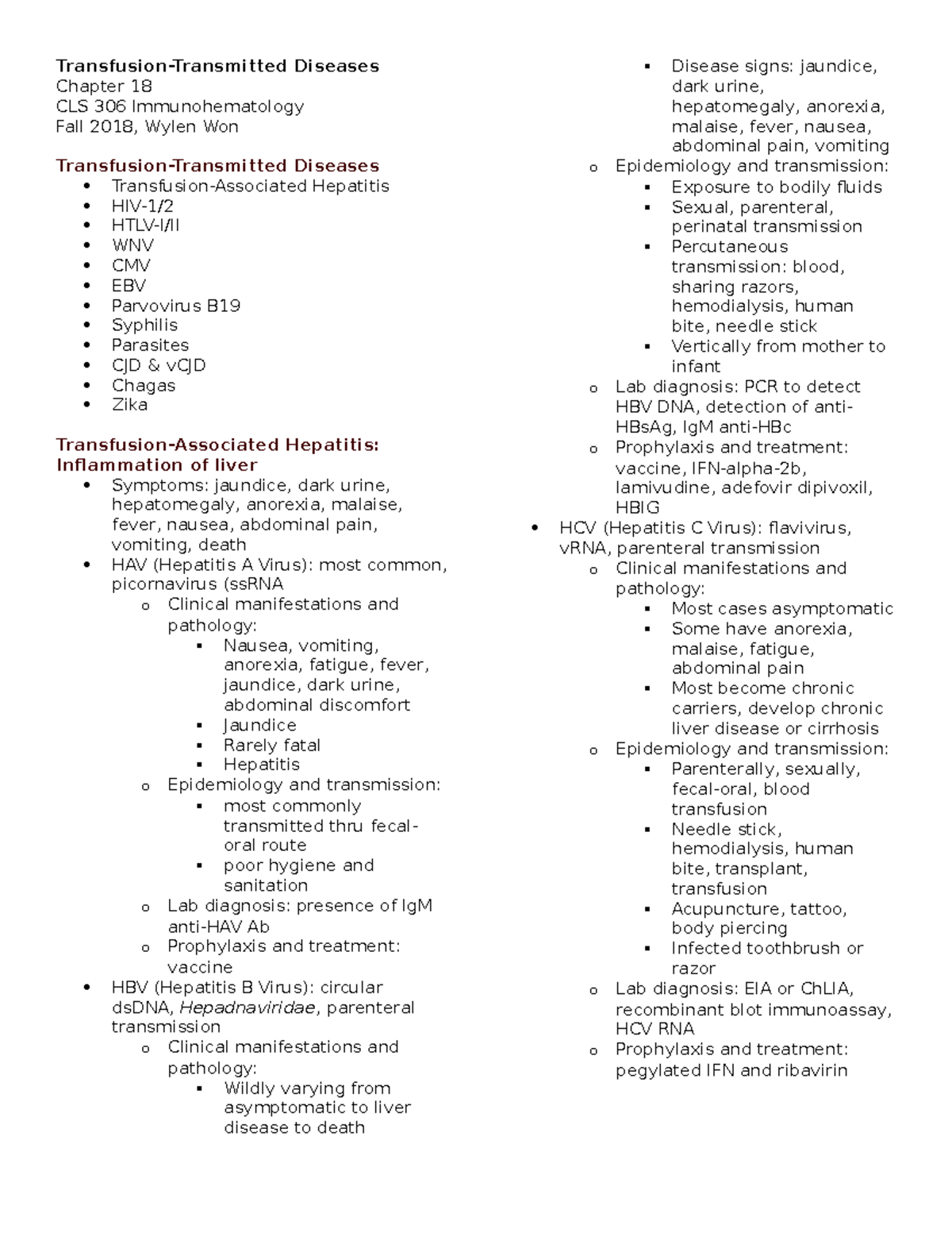 016 Transfusion-Transmitted Diseases - Transfusion-Transmitted Diseases ...